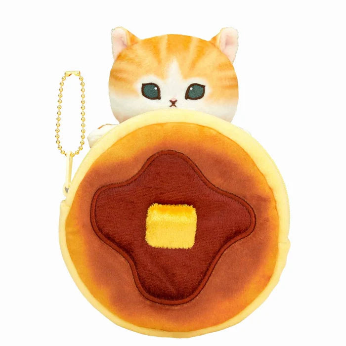 Mofusand Plush Pouch - Hot Cake Nyan - Mofusand – Everything Kawaii eShop